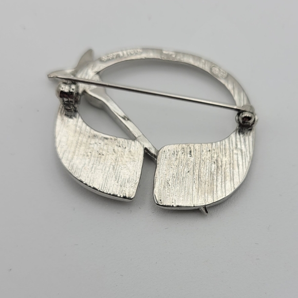 Vintage | Jewelry | Vintage Silvertone Celtic Scottish Tara Brooch ...